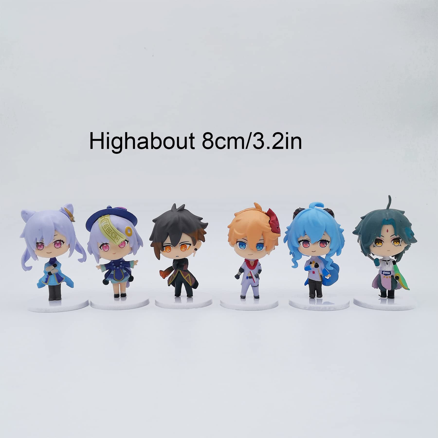 Mua Anime Figure 6pcs/Set Gaming Action Figures Toys Collectible Doll ...