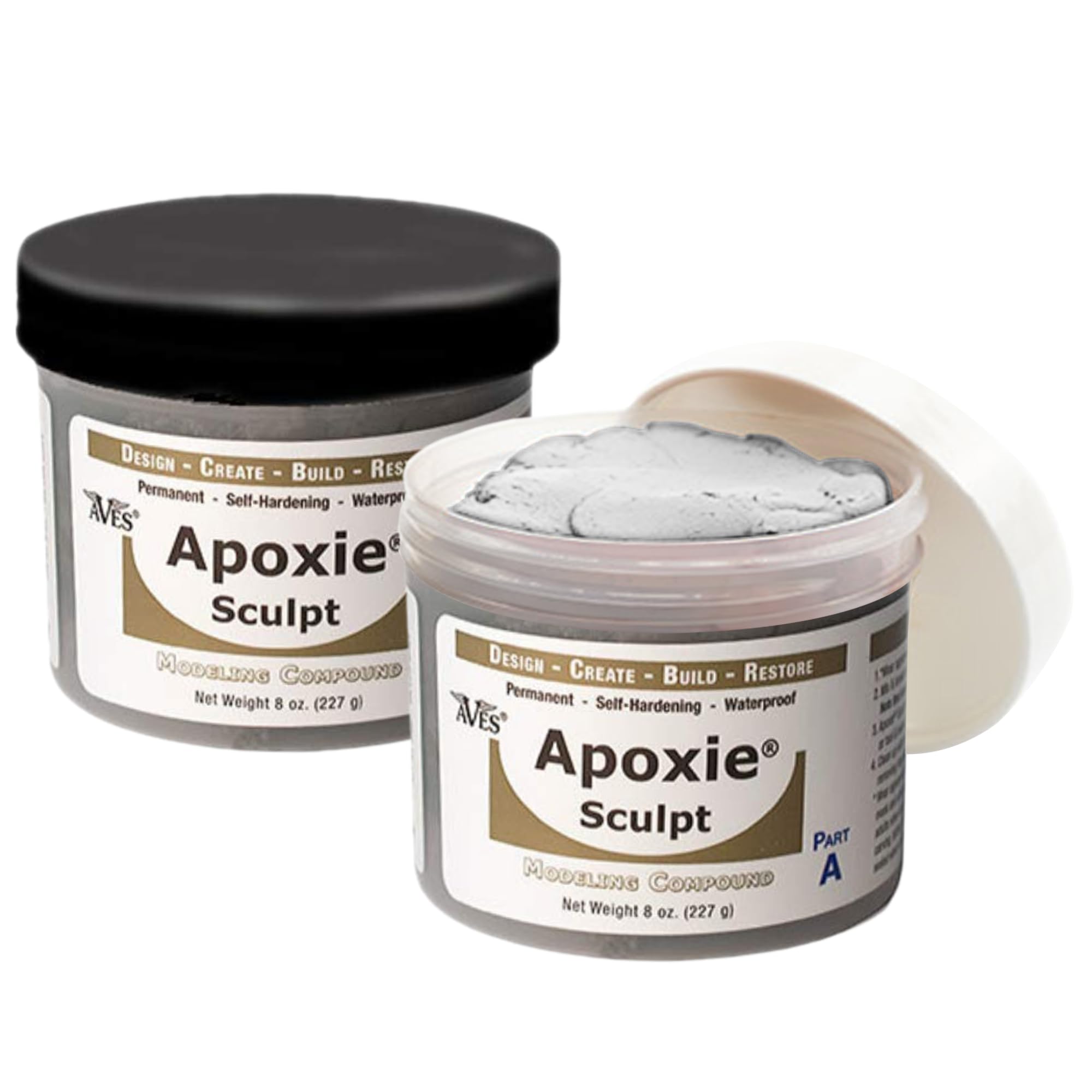 Aves Apoxie Sculpt - 2 Part Modeling Compound (A & B) - 1 Pound ...