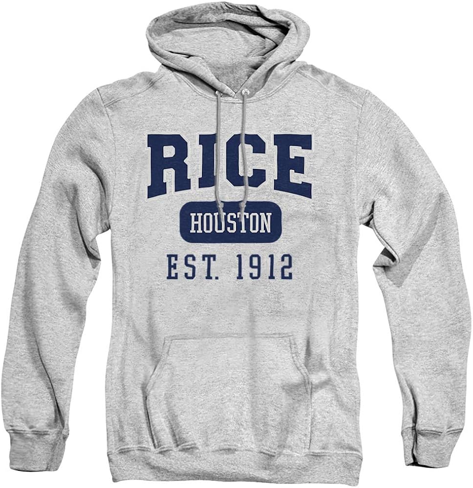 Amazon.com: Rice University Official Founded Date Unisex Adult Pull ...