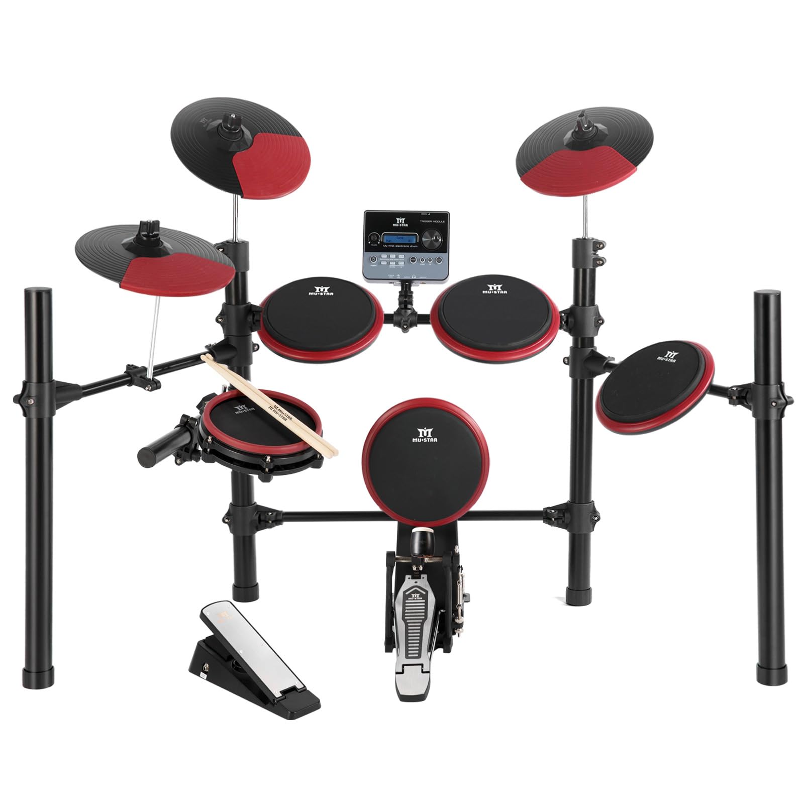 Mua Electronic Drum Set, 10 Piece Electric Drum Set with 225 Sounds, 8 ...