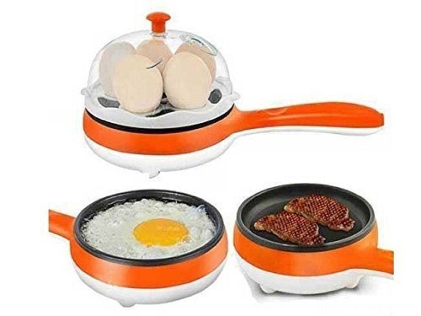 Compact And Versatile Egg Boiler Non Stick Electric Frying Pan Price