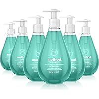 Method Liquid Hand Soap, Biodegradable Formula with Gel Soap Dispenser ...