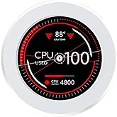 Amazon.com: darkFlash 3.5in AIO Display Screen Upgrade Kit LCD Screen, CPU Temp Monitor for CPU ...