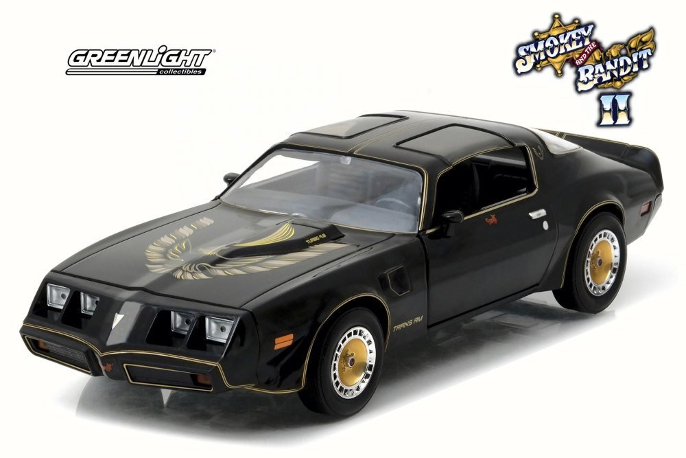 1980 PONTIAC TRANS AM BLACK DIECAST TOY CAR 84031-12 84031-GL-BLACK ...