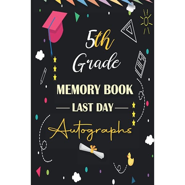 Fifth Grade Memory Book