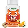 Amazon.com: VitaWorks Kids Iron 10mg with Vitamin C 50mg Chewable ...
