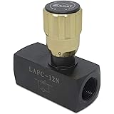Amazon.com: Hydraulic in-Line Adjustable Variable Flow Control Valve w/Free Rev Flow, 1/4” NPT ...
