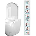 Amazon.com : Toilet Visual Schedule Cards - Bathroom Routine Sticker ...