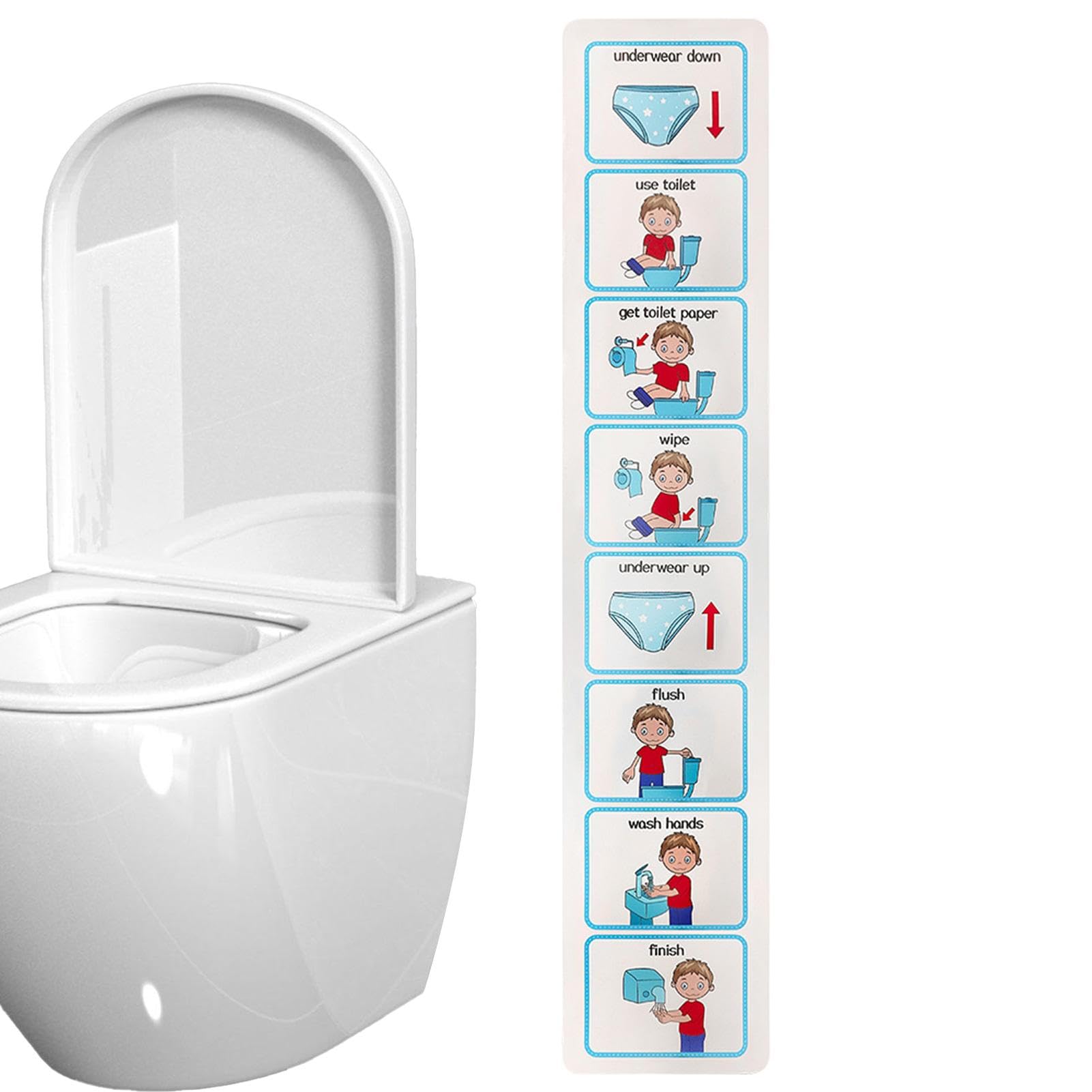Mua Potty Training Visual Card, Potty Training Visual, Toilet ...