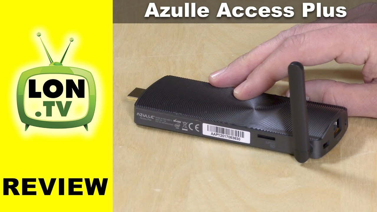 Watch Azulle Access Plus Review - PC on a HDMI Stick with Ethernet - A ...