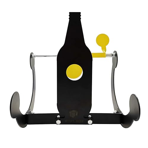 Atflbox Beer Bottles Silhouette Spinner Target Auto Resetting Shooting ...