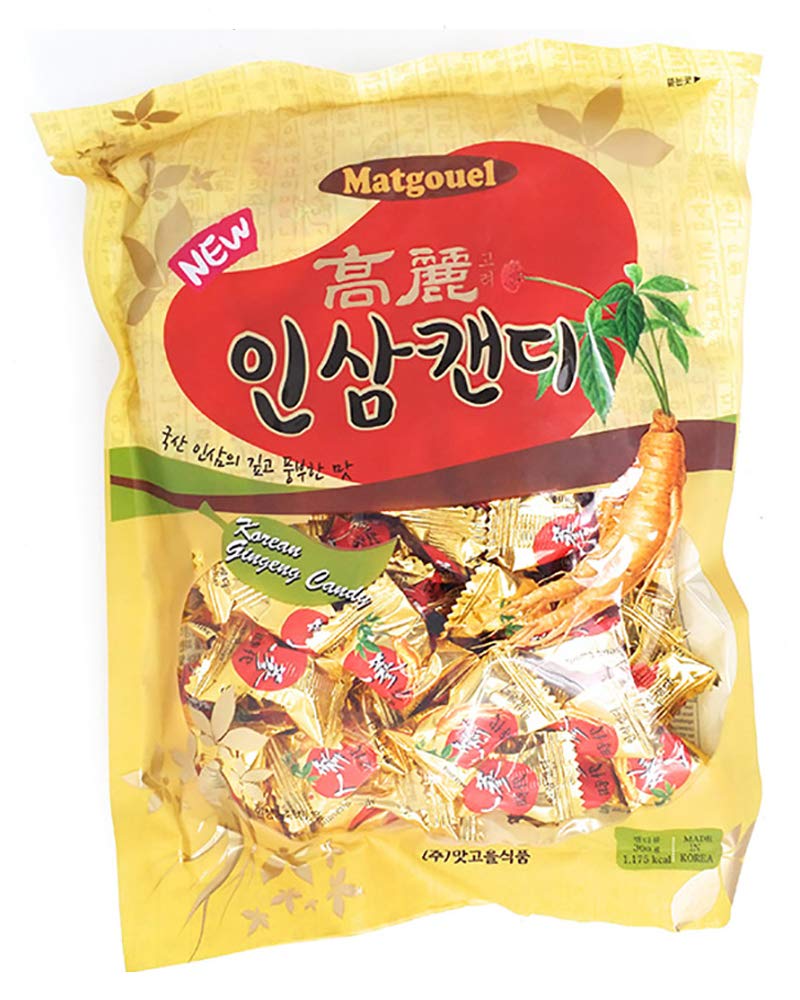 Amazon.com : LENITH Matgouel Korean Ginseng Candy 300g (14.10oz ...