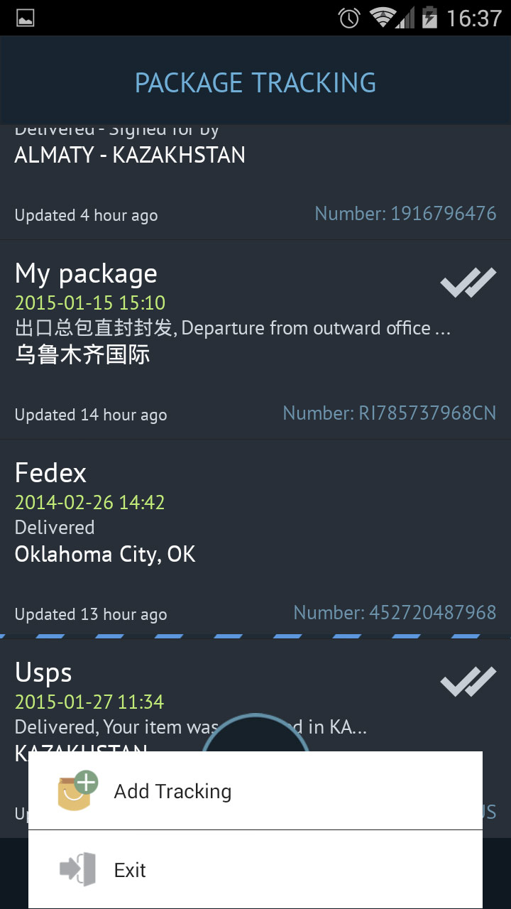 Package Tracking:Amazon.com:Appstore for Android
