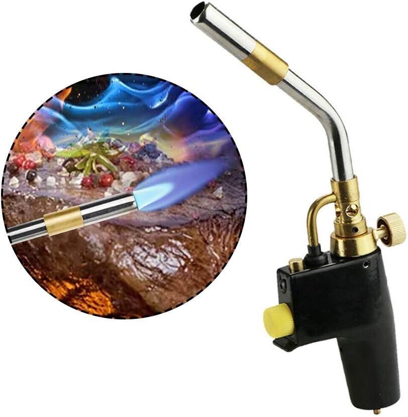 panthem MAPP Turbo Gas Burner Propane Burner with 3 Nozzles Tips ...