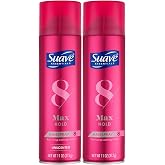Amazon.com : Suave Hairspray Max Hold Variety 2-Pack, Unscented ...