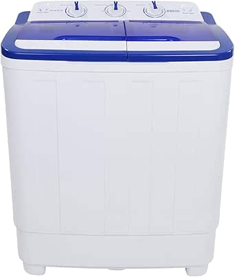 Amazon.com: ROVSUN ZOKOP 16.6LBS Portable Washing Machine w/Twin Tub ...