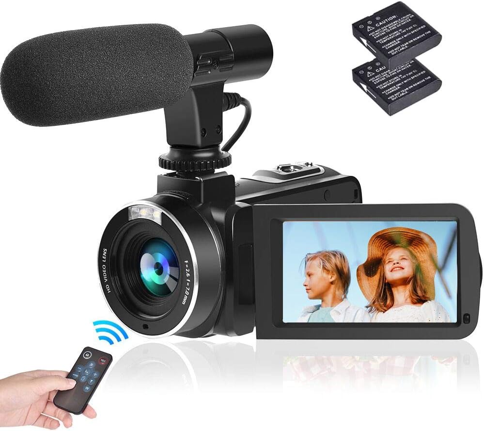 Camescope 2.7K Caméscope Camera Full HD Camescope Numerique 30MP ...