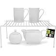 Amazon.com: Smart Design Cabinet Storage Shelf Rack - Set of 6 - Medium ...
