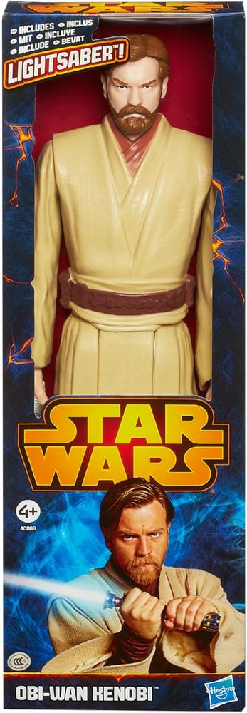 Star Wars 12-inch EPIII Obi Wan Kenobi Action Figure: Amazon.co.uk ...