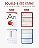 Gamenote Dry Erase Alphabet and Number Flash Cards - Write and Wipe ...