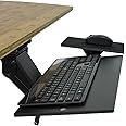 KT1 Ergonomic Under-Desk Computer Keyboard Tray. Adjustable height ...