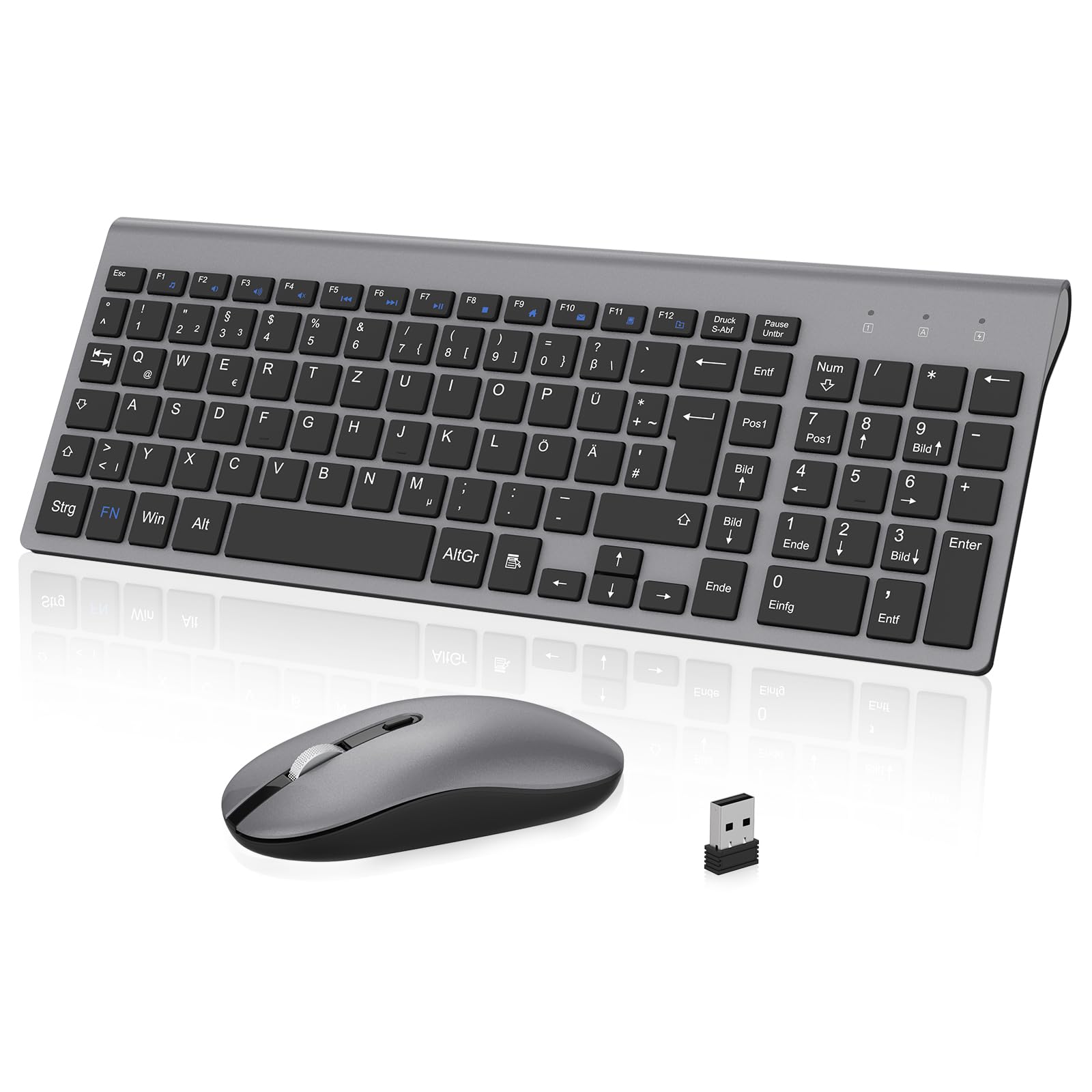 Mua cimetech Wireless Keyboard Mouse Set, 2.4G Ultraslim Portable ...