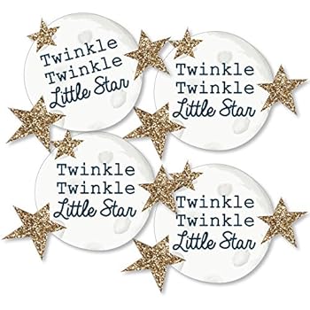 Amazon.com: Twinkle Twinkle Little Star - Baby Shower or Birthday Party ...