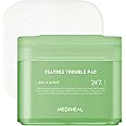 Amazon.com: MEDIHEAL Teatree Trouble Facial Toner Pads with Tea Tree ...