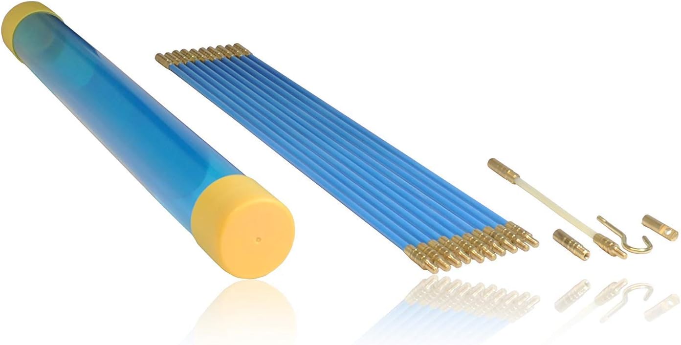 10 Feet (10 x 1 Foot) Cable Access Kit Electrians Cable Pull Puller ...