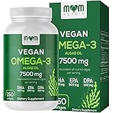 Amazon.com: Micro Ingredients Vegan Omega 3 Algae Oil, 240 Veggie Softgels | Fish Oil ...