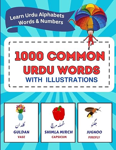 1000 Common Urdu Words with Illustration. Bilingual Urdu – English ...