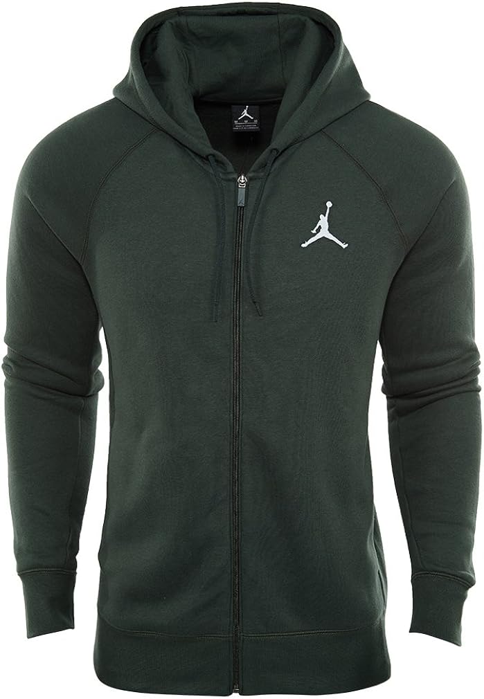 Amazon.com | Jordan Flight Fleece Full Zip Hoodie Mens Style: 823064 ...