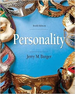 Amazon.com: Personality: 9781337559010: Burger, Jerry M.: Books
