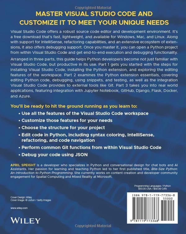 Mua Visual Studio Code for Python Programmers trên Amazon Mỹ chính hãng 2025 | Fado