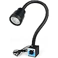 Magnetic Work Light, 9W Machine Lights, 1000 Lumens Flexible Work Lamp ...