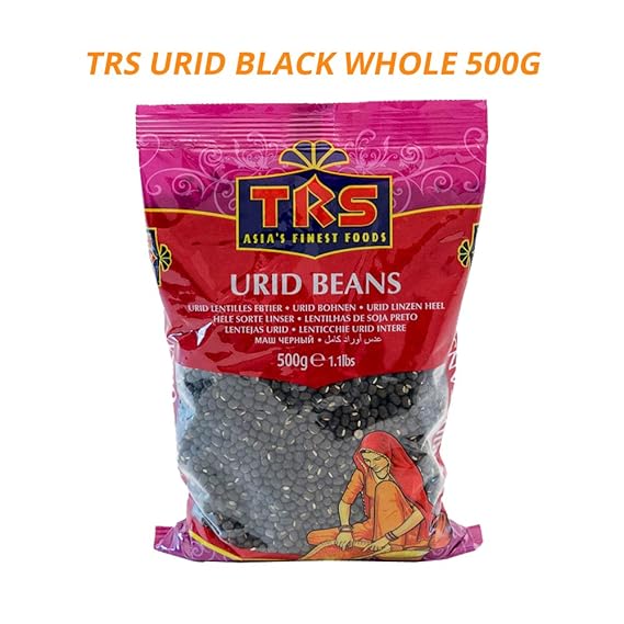 TRS Urid Black Whole 500g: Amazon.co.uk: Grocery