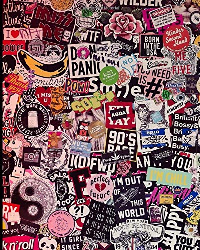 Blank Sticker Book: Blank Sticker Album For Collecting Stickers Gift ...