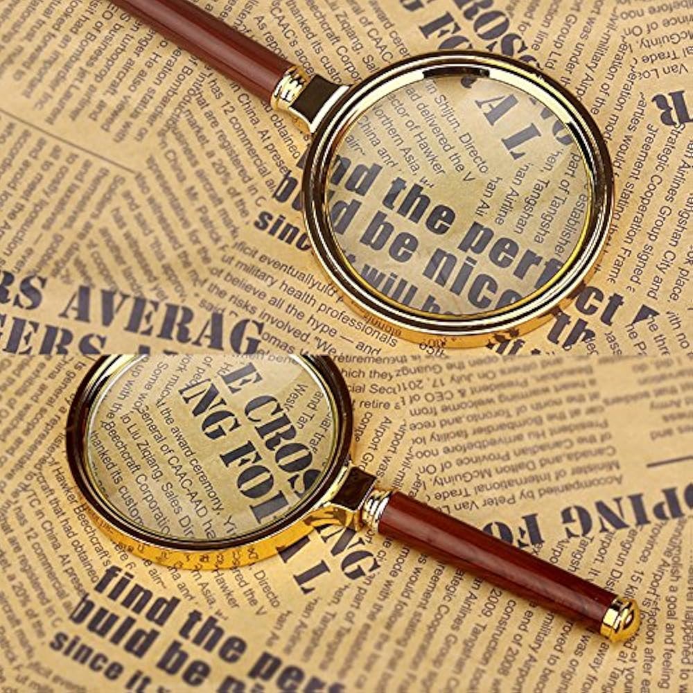 Magnifying Glass 6X Magnification Magnifier Handheld For Science magnifying-glass-6x-magnification-magnifier-handheld-for-science