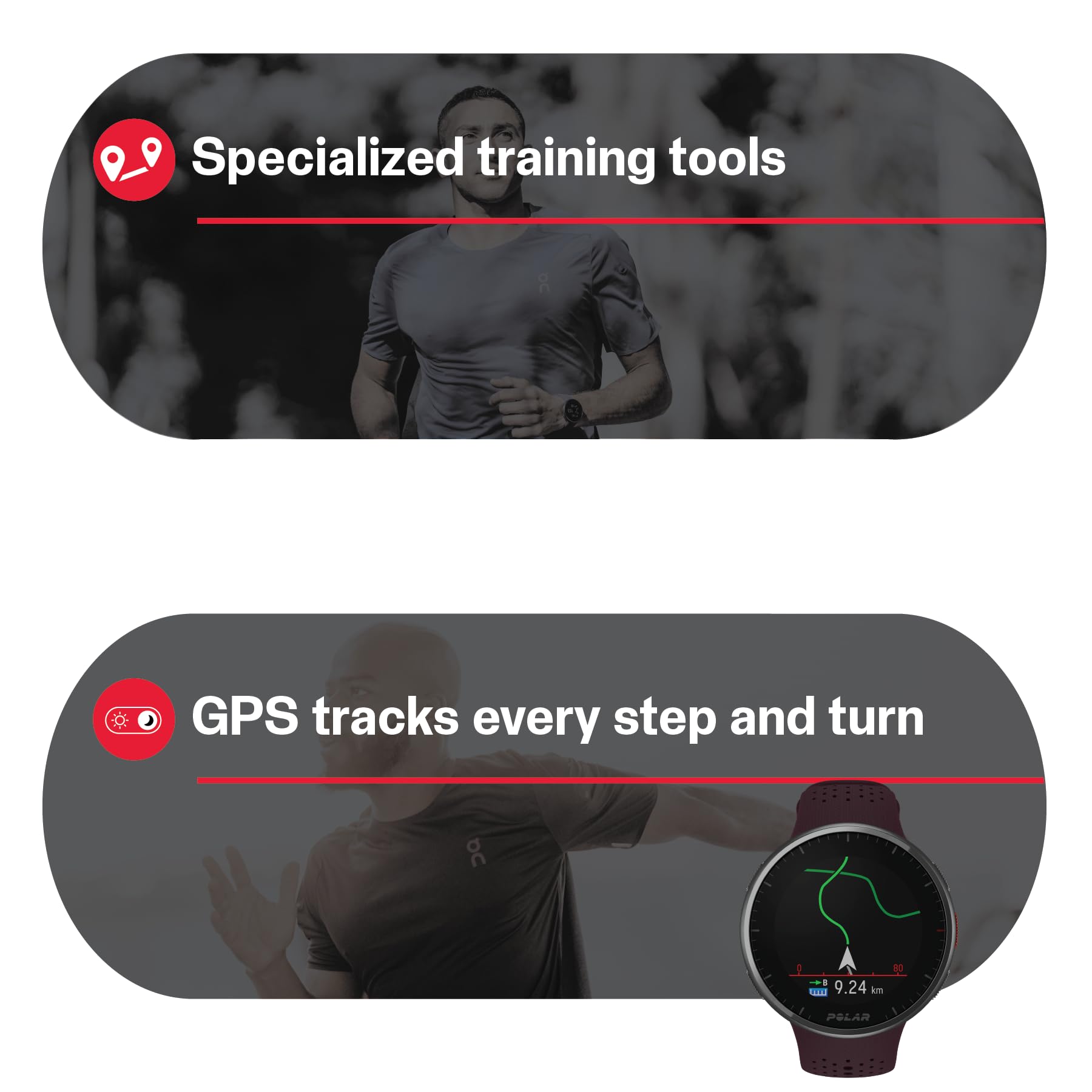 Mua Polar Pacer Pro Advanced Ultra-Light GPS Fitness Tracker Smartwatch ...