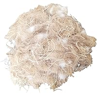 Amazon.com : Shuoxpy 1.4 Oz Natural Bird Nesting Materials, Bird Nest Bedding Material, Great ...