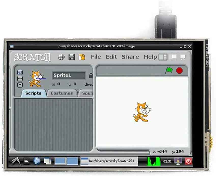 Waveshare 4 inch Touch Screen TFT LCD Display 480x320 Designed for ...