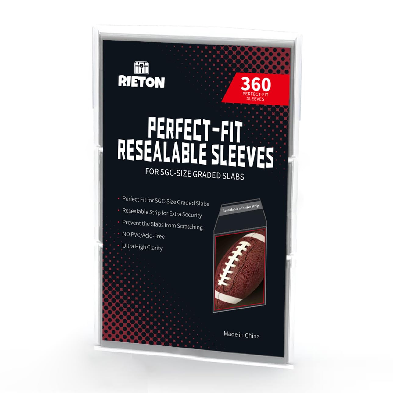 Mua Graded Card Sleeves for SGC-Sized Slabs, Resealable Slab Card ...