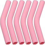 Amazon.com: 6Pcs Metal Straw Silicone Tips 5/16 IN Wide(8mm Outer ...