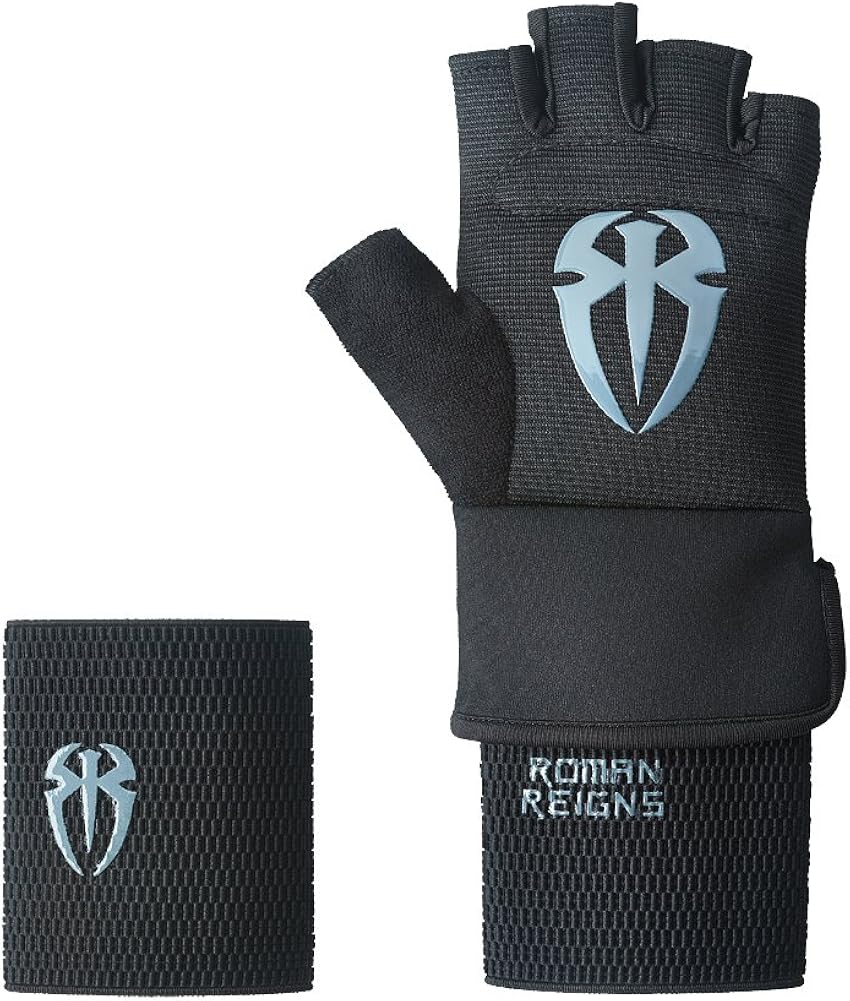 Roman Reigns WWE Authentic Glove and Wristband Set: Amazon.ca: Clothing ...