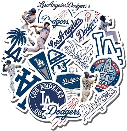 Proflex Packaging System - 19 PCS Los Angeles Dodgers Aesthetic Vinyl ...