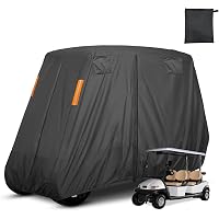 Amazon.com : 600D Heavy Duty 6 Seater Golf Cart Covers 6 Passenger Golf ...