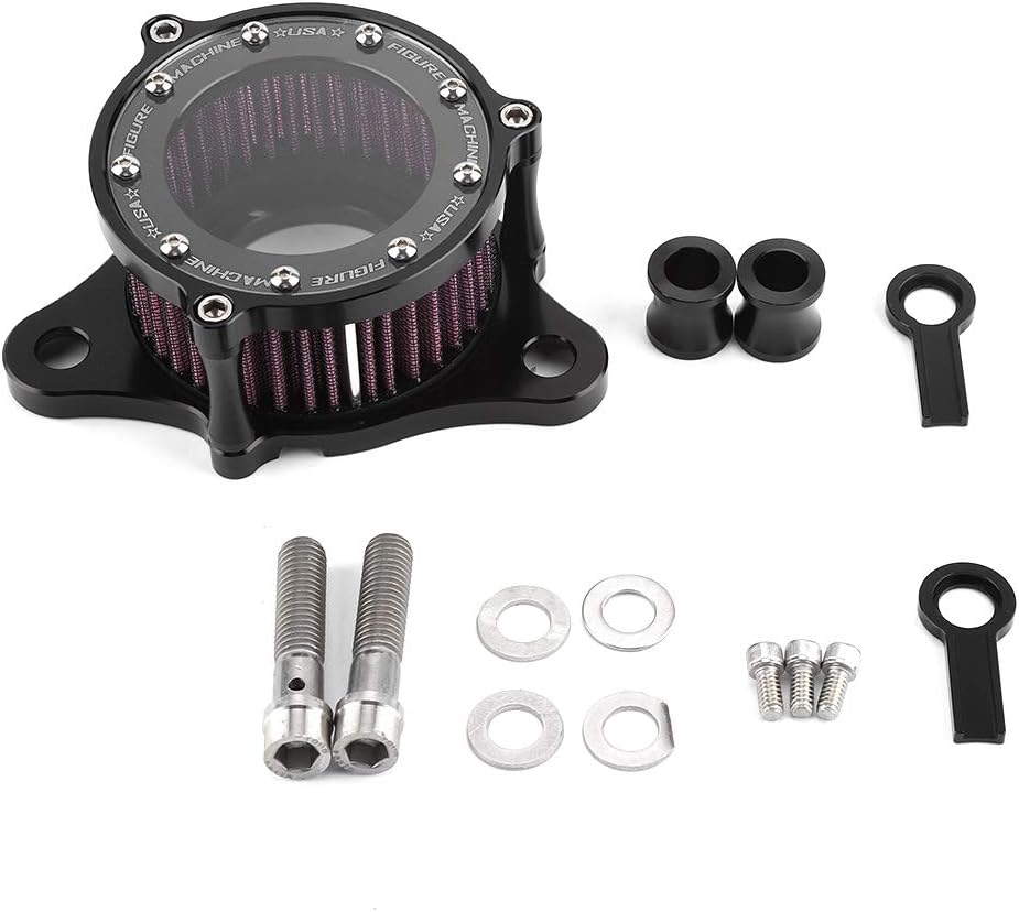 Motorrad Luftfilter CNC Aluminium Motorluftfilter XL 883 1200 X 48 ...