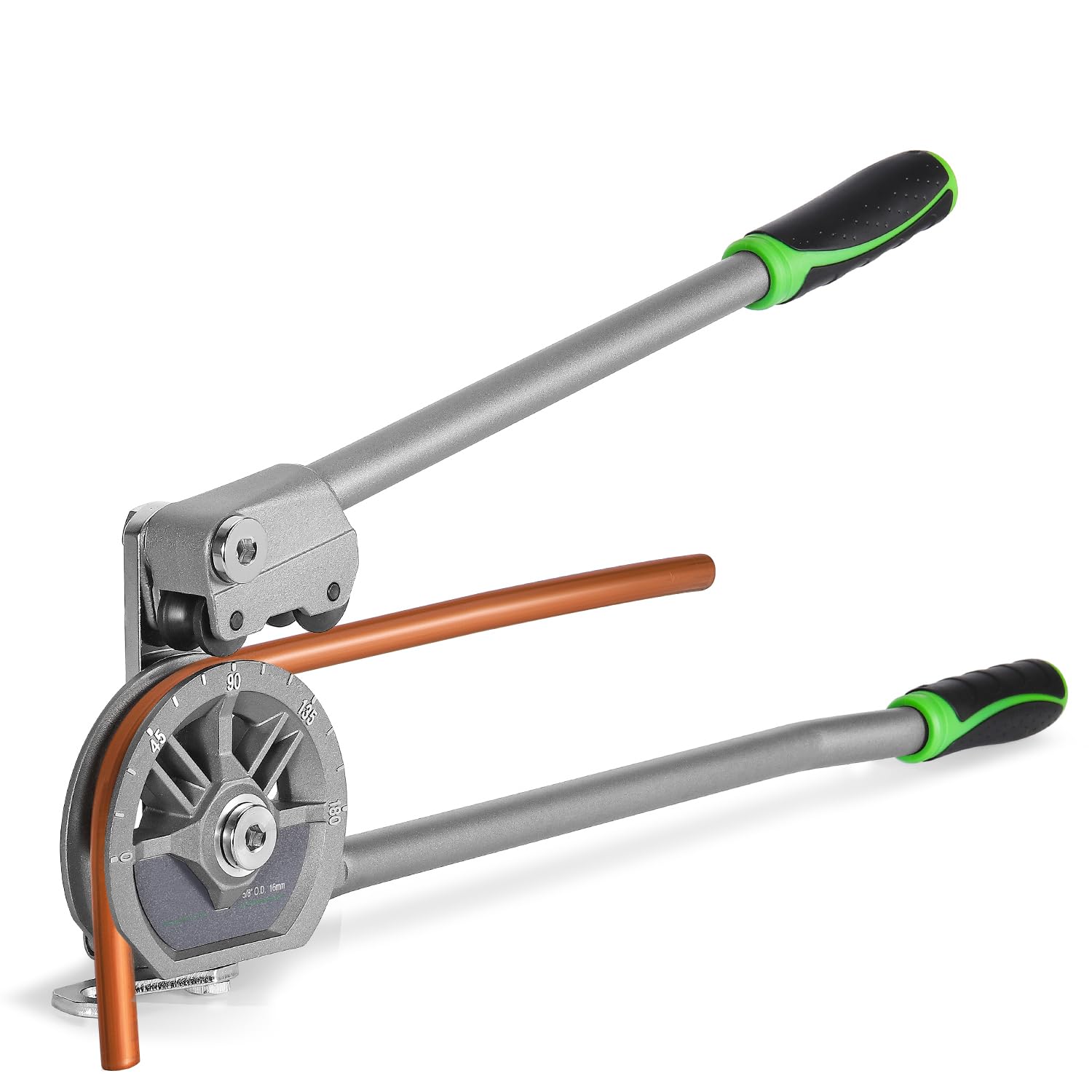 Antstone 5/8” OD Tubing Bender Roller Type Pipe Bender 180° HVAC Copper ...