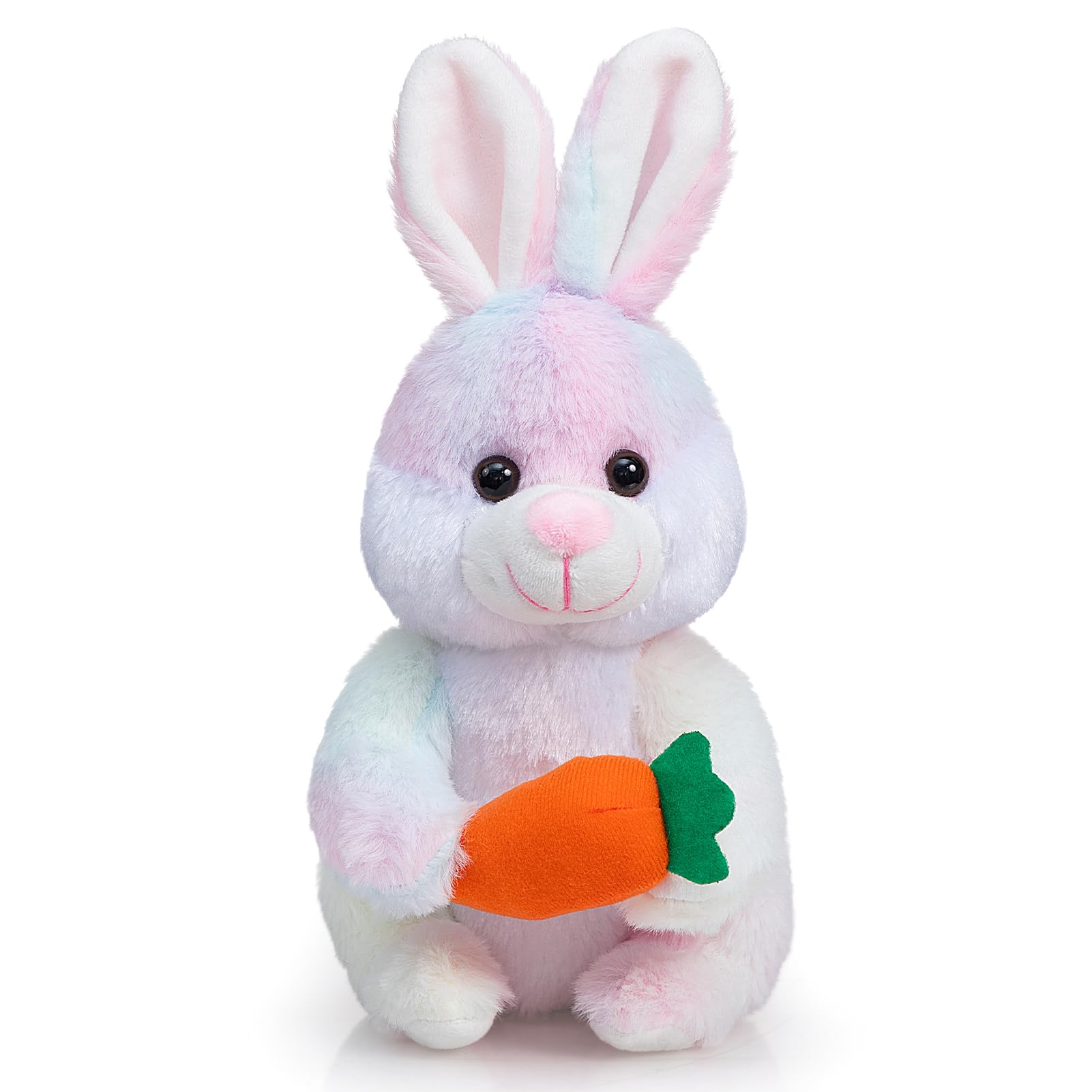 HollyHOME Bunny Stuffed Animal, Bunny Plush with Carrot, Cute Rabbite ...