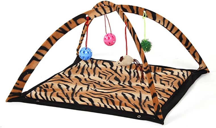 Cat Toy, Pyrus Cat Play Mat Activity Pet Kitten Padded Bed Cat Play ...
